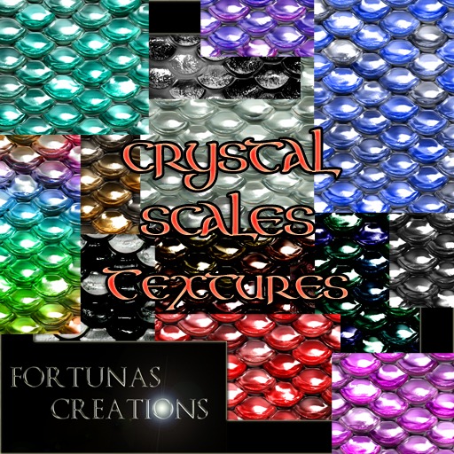 Second Life Marketplace - Fortunas Creations - Crystal Scales Texture Set