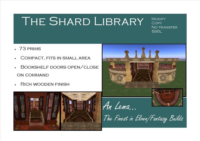 Second Life Marketplace - The Shard Library