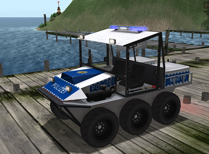 Second Life Marketplace - [aR] Mudskipper PD 6x6 AATV Off-Road Vehicle