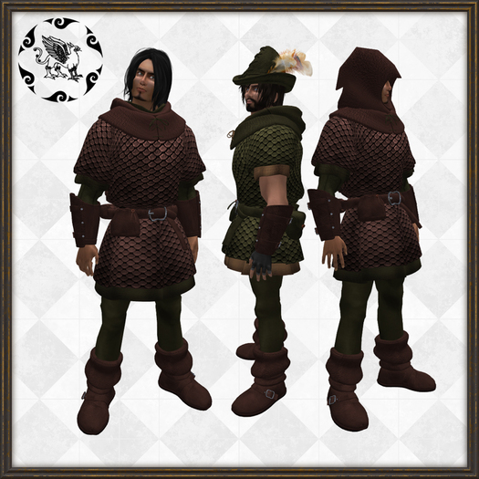 Second Life Marketplace - (GL) Scale Armor Hauberk