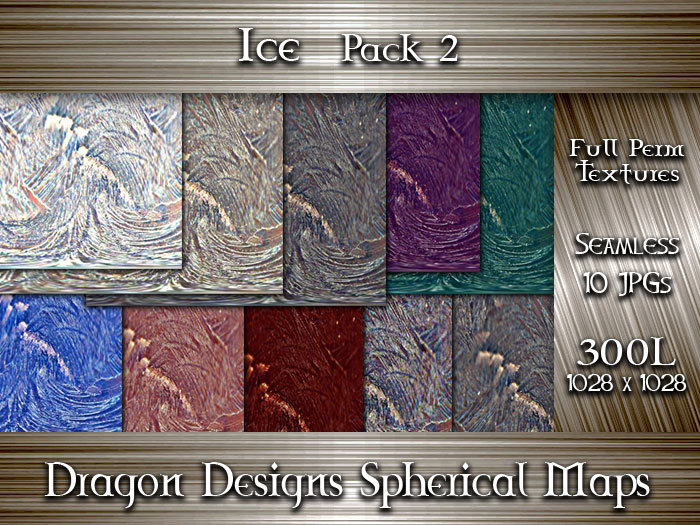 Second Life Marketplace - Iced Frosty Glass - Full Perm Seamless ...