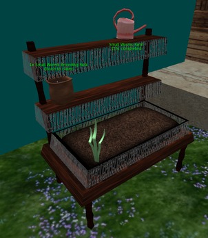 Second Life Marketplace - Single Bed Worm Farm Rack for Fish Hunt worm farm
