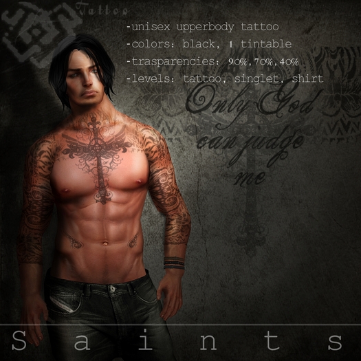 Second Life Marketplace - \W/urban tattoo SAINTS