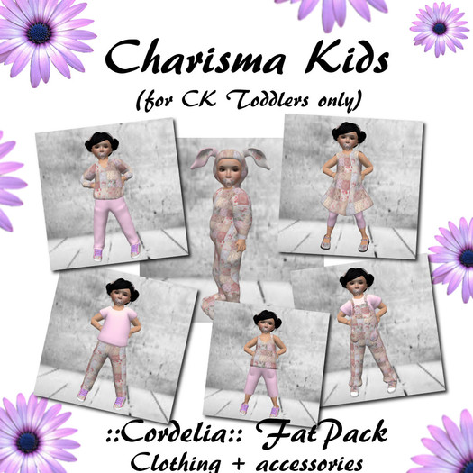 Second Life Marketplace - Charisma Kids ::Cordelia:: Fatpack BOX