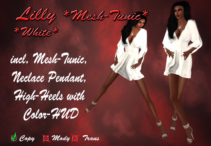 Second Life Marketplace - Lilly *White*