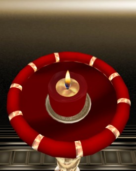 Second Life Marketplace - Egyptian Candle Stand w/ Candle ( COBRA SNAKE ...
