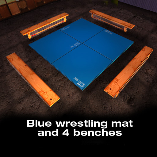 Second Life Marketplace - Gym Benches and Gym Mats