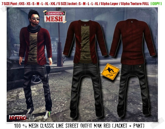 Second Life Marketplace - $$ - NyTrO - $$ RIGGED MESH Classic Line ...