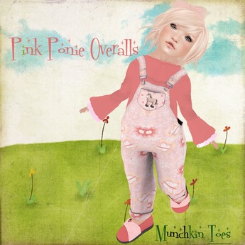 Second Life Marketplace - pink pony--Munchkin Toes TD