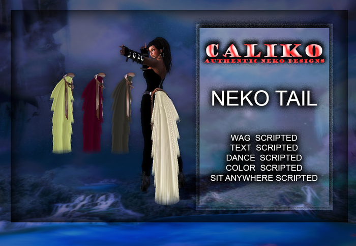 Second Life Marketplace - Caliko Neko Scripted Tail v1.71 Boxed