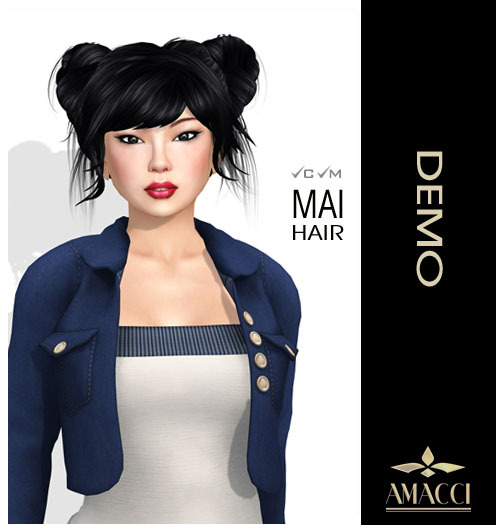 Second Life Marketplace - Amacci Hair ~ Mai - DEMO