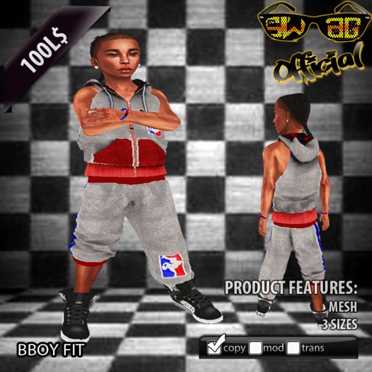 Second Life Marketplace - [SOC] BBoy Fit