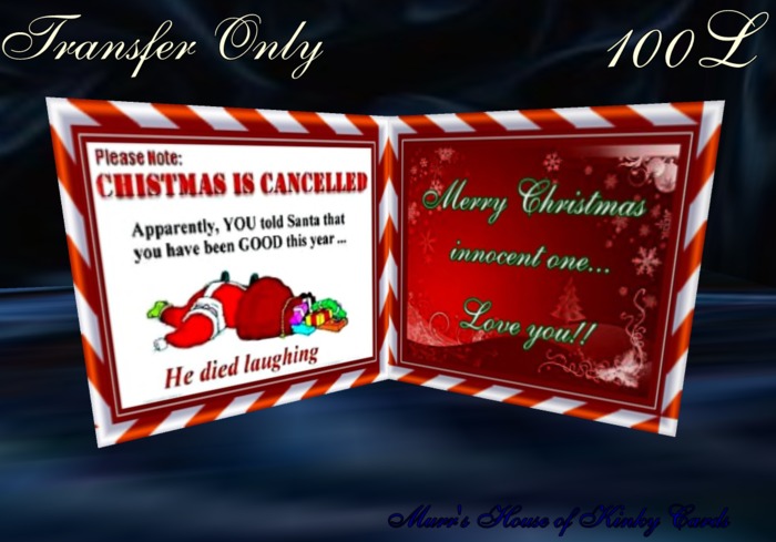 Second Life Marketplace - Christmas is cancelled