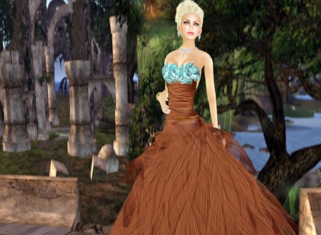 Second Life Marketplace - SAS - Marcee Coffee Gown