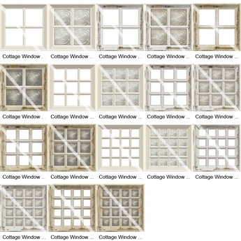 Second Life Marketplace - *Kismet* Cottage Windows Textures - White (18)