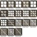 Second Life Marketplace - *Kismet* Cottage Windows Textures - Brown (18)