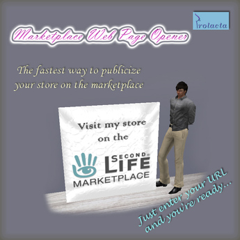 Second Life Marketplace - Marketplace Web Page Opener