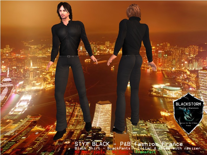 Second Life Marketplace - P&B02B_Styx Black