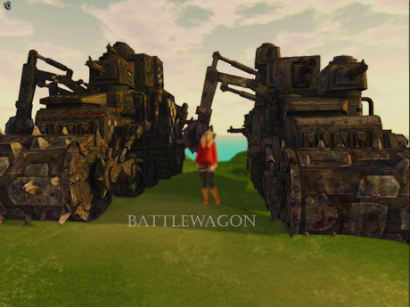 Second Life Marketplace - Battlewagon - Mechanical Beast