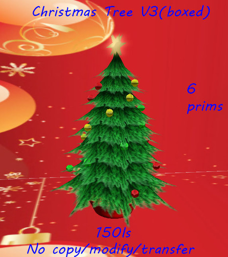 Second Life Marketplace - Christmas Tree V3(Boxed)