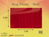 Second Life Marketplace - Rug Plush - Red by Wild Motley