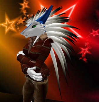 Second Life Marketplace - Sergal/Furry Hair (White)(Boxed)