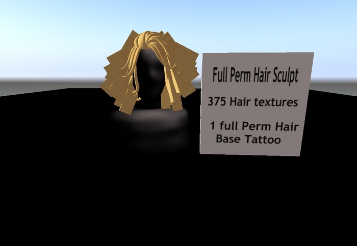 Second Life Marketplace Full Perm Hair 13 Kit