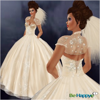 Second Life Marketplace - !BH~*DEMO*~ Princess- Ivory- Formal- Bridal ...