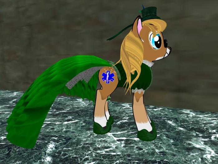 Second Life Marketplace - Victorian Pony Green