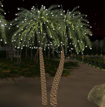 Second Life Marketplace - Starry Night Sim Pack: Christmas Palm Trees ...