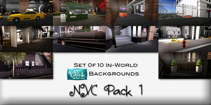 Second Life Marketplace - KaTink - NYC Pack 1