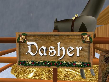 Second Life Marketplace - Wooden Sign DASHER ( nameplate)