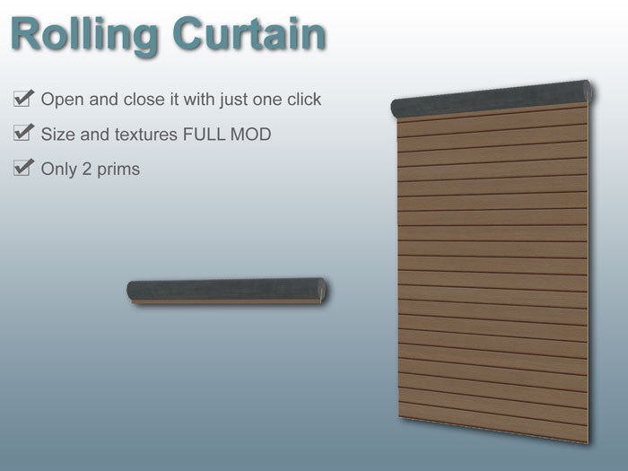 Second Life Marketplace - Rolling Curtain 2.0