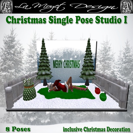 Second Life Marketplace - ~LM~Christmas Single Pose Studio I