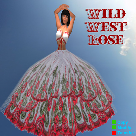 Second Life Marketplace - Wild West Rose