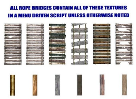 Second Life Marketplace - Bridge - 2m x 39m Texture Changable Straight ...