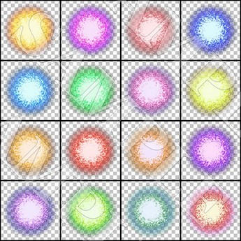 Second Life Marketplace - 16 Fireball alpha textures 1024x1024 Full ...