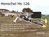 Second Life Marketplace - German Henschel Hs 126 Combat Airplane - BOX