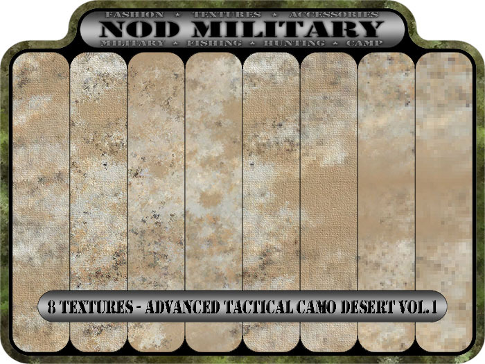 Second Life Marketplace - Nod Military :: Desert ADVANCED TACTICAL CAMO ...