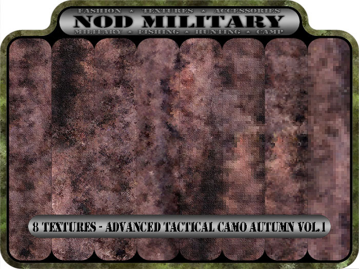 Second Life Marketplace - Nod Military :: Autumn ADVANCED TACTICAL CAMO ...