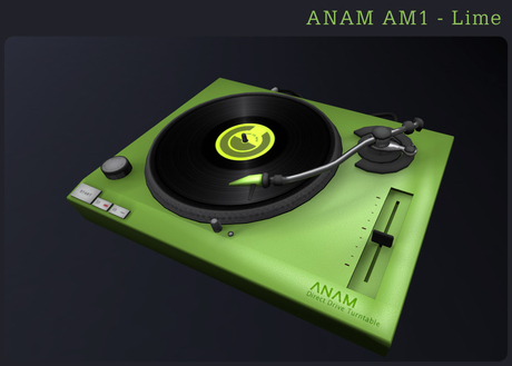 Second Life Marketplace - ANAM - AM1 Lime DJ Setup