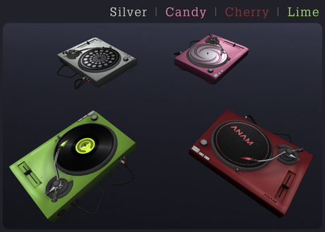 Second Life Marketplace - ANAM - AM1 Silver DJ Setup