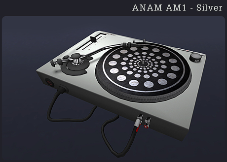 Second Life Marketplace - ANAM - AM1 Silver DJ Setup