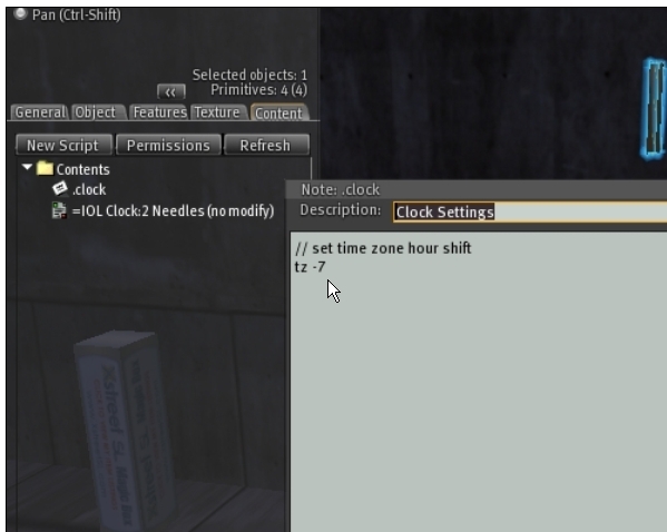 Second Life Marketplace - .clock (your timezone)