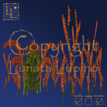 Second Life Marketplace - flowers - Exotic Mix - Zinnoberrot