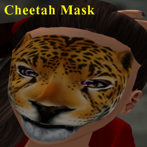 Second Life Marketplace - Cheetah Mask Tattoo