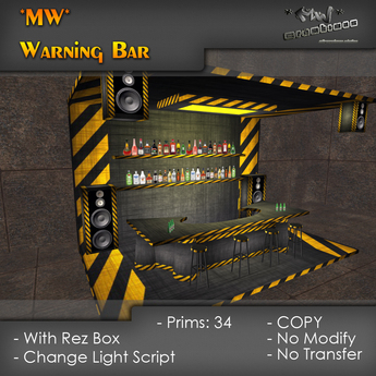 Second Life Marketplace - [NEW] *MW* Warning Bar