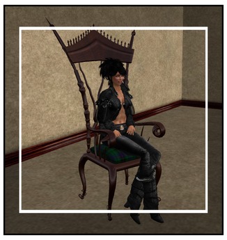 Second Life Marketplace - Vampire Table / Chairs set with Tartan ...