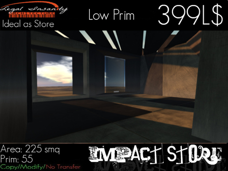 Second Life Marketplace - The Impact Store " Low Prim 55