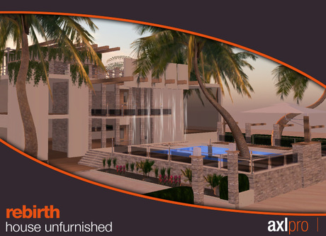 Second Life Marketplace - AXL pro box - Rebirth House Unfurnished